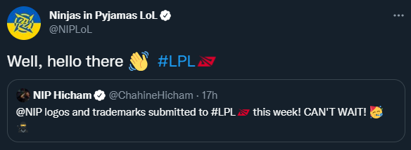 V5战队改名为NIP 瑞典老牌俱乐部进军LOL_腾讯新闻