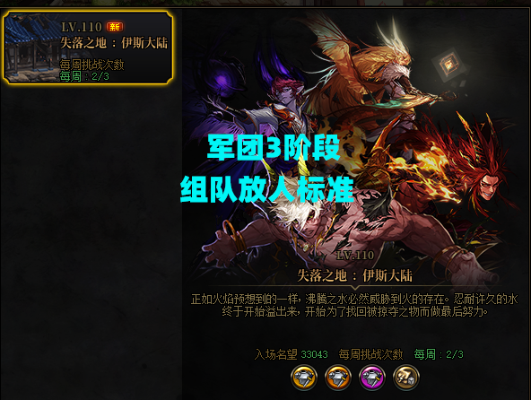 DNF：军团3阶段组队放人分析！低于3.6W名望一律不要，直伤流慎选_腾讯新闻