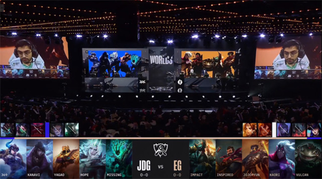 369猪妹对位单杀Impact船长 英雄联盟S12小组赛JDG有惊无险战胜EG_腾讯新闻