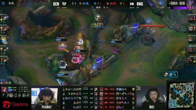 都觉醒了？S12小组赛第二轮双杀RNG，GEN确定小组第一晋级八强_腾讯新闻