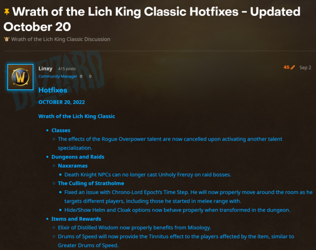WLK最新蓝帖：Naxx最强BUG、盗贼、合剂等_腾讯新闻