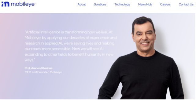 自动驾驶最大IPO来了，Mobileye市值1600亿_腾讯新闻