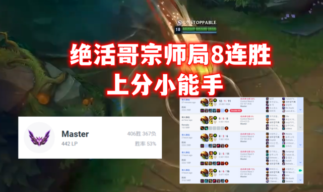 LOL唯一“T0级”打野诞生：胜率暴涨4.5％，绝活哥宗师局狂砍8连胜_腾讯新闻