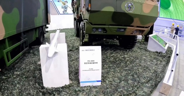 FK3000防空系统亮相！一车96枚导弹，专打无人机和巡飞弹_腾讯新闻