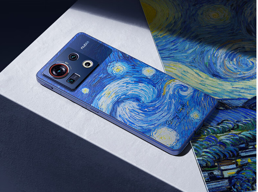 4999 元，努比亚Z40S Pro 星空典藏版今日开售：梵高星空设计_腾讯新闻