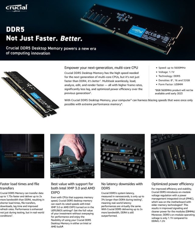 最新 JEDEC 标准 DDR5-5600 内存预计将在明年初上市_腾讯新闻