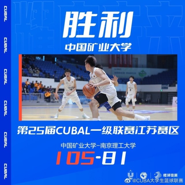 中国矿大战胜南京理工 夺得第25届CUBAL基层赛江苏赛区冠军_腾讯新闻