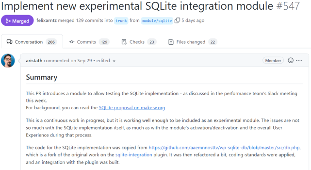 WordPress 正在测试对 SQLite 的支持_腾讯新闻