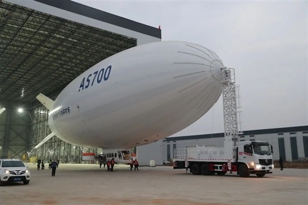 航空工业AS700民用飞艇02架首飞成功：可载9人、能飞10小时_腾讯新闻