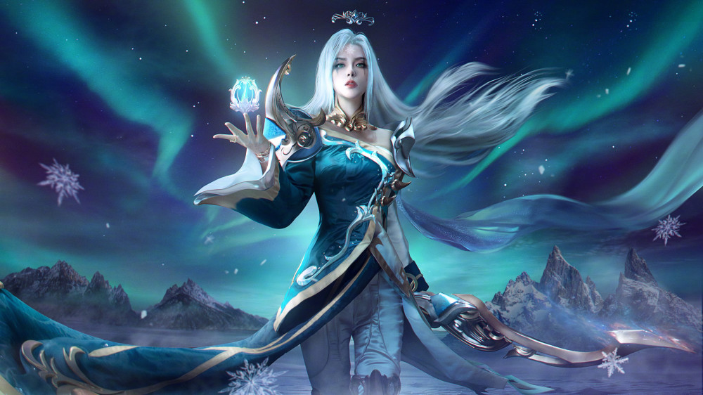 LPL女解说Rita本色出演！Cos北极星黛安娜！真女神下凡_腾讯新闻