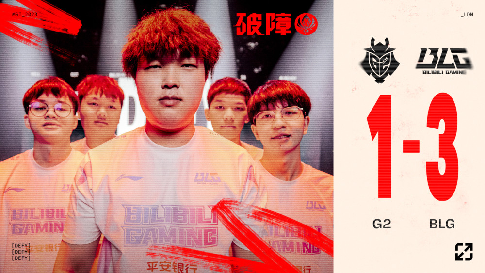 恭喜BLG晋级2023MSI四强！_腾讯新闻