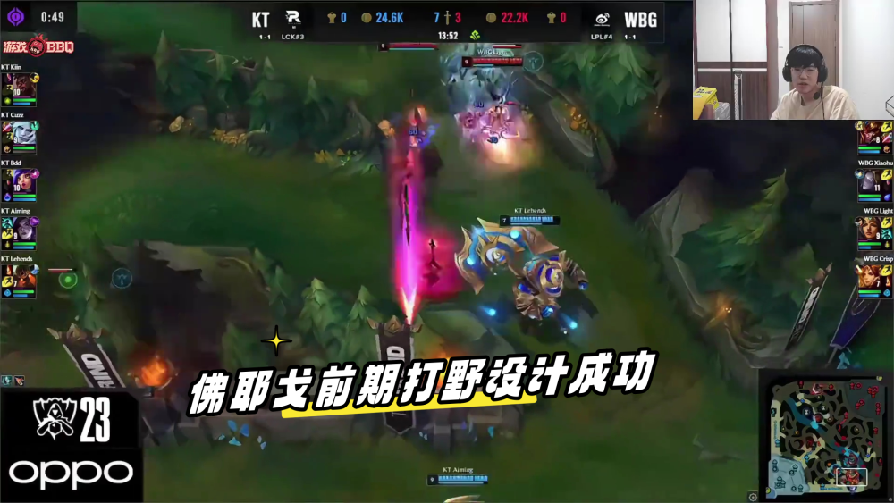 jiejie复盘WBG不敌KT，直击痛点：中野作用没打出来_腾讯新闻