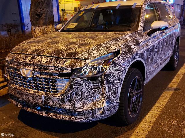华晨中华V9谍照 中大型SUV/或年内发布_腾讯新闻