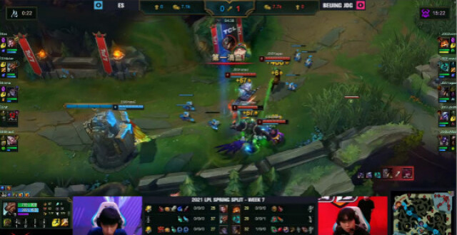 JDG 2：0 ES LvMao芮尔大胆开战团控三人_腾讯新闻
