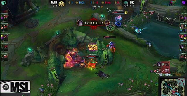 DK 1：0 MAD Ghost三杀卡莎带队双杀MAD_腾讯新闻