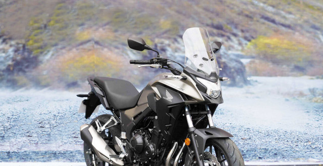 有鸟嘴的不一定是拉力 本田CB400X vs 摩托莫里尼X-CAPE_腾讯新闻