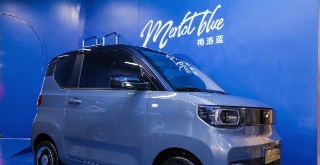 上市首年销量37万 五菱宏光MINIEV再发马卡龙两款秋色_腾讯新闻