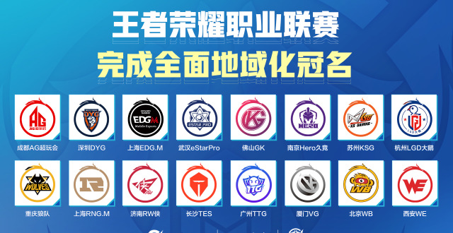 VG落地厦门，KPL联盟16家俱乐部完成地域化冠名_腾讯新闻