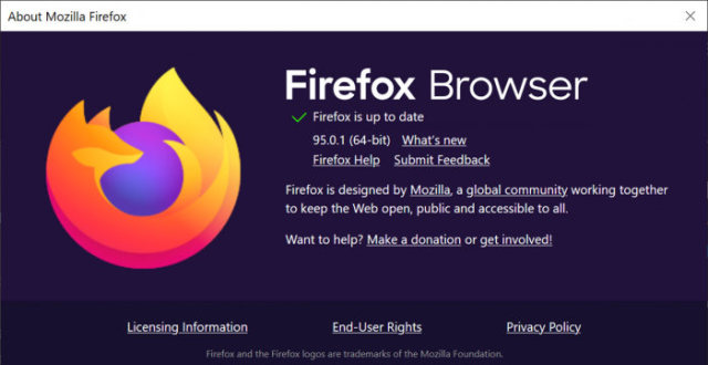 Mozilla Firefox 95.0.1发布 解决了Wi_腾讯新闻