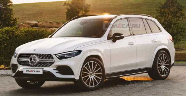 全新一代奔驰GLC级曝光！内饰很抢眼，千万别搭载1.5T发动机？_腾讯新闻