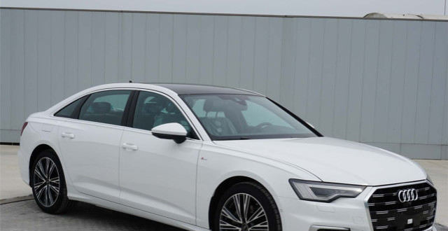 “老干部”换新颜！新款奥迪A6L实车曝光，双前脸，外观更年轻_腾讯新闻