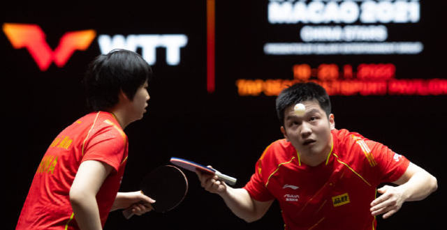 2022WTT澳门冠军赛混双1/4决赛樊振东、蒯曼晋级半决赛_腾讯新闻