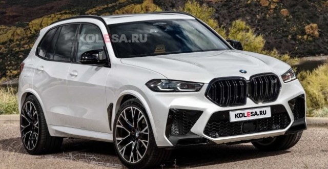 搭载4.4T V8发动机 新款宝马X5 M假想图曝光_腾讯新闻