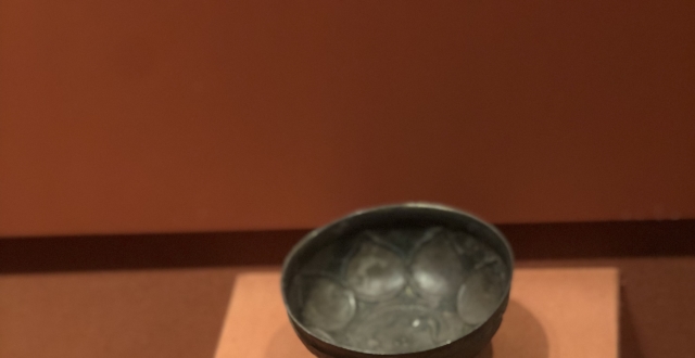 看见文物体现了唐代中西文化交流的繁荣镀金口三鱼莲瓣纹银碗 腾讯新闻