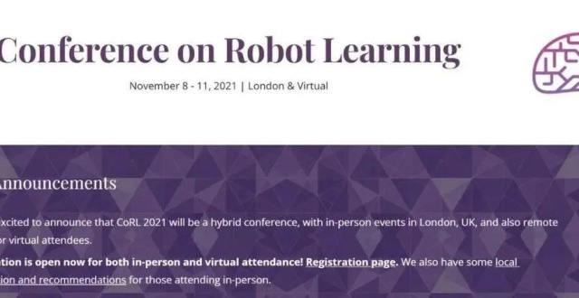 CoRL 2021奖项公布，MIT华人博士生获最佳论文，本科毕业于上交大、清华_腾讯新闻