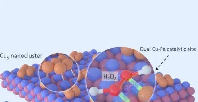 张礼知团队今日Angew：Cu-Fe双催化位点，助力H2O2 活化！_腾讯新闻
