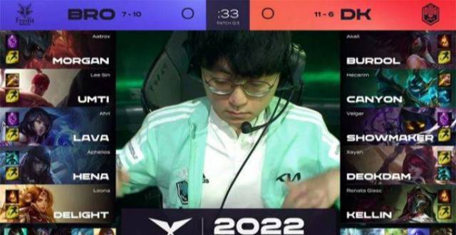 Canyon节奏低迷 “巨人杀手”BRO爆冷2-0掀翻DK！_腾讯新闻