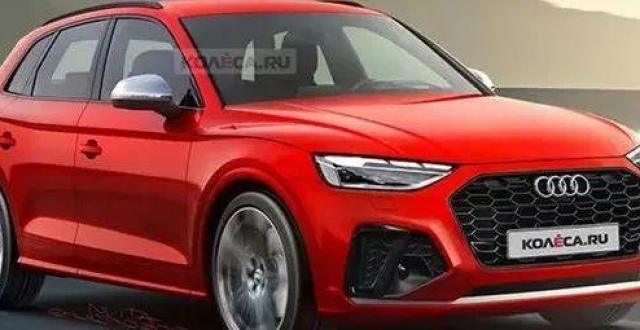 全新奥迪Q5渲染图曝光，换装8AT变速器，豪华中型SUV或将重回赛道_腾讯新闻