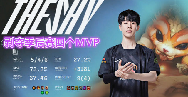 “剥夺季后赛MVP！”TheShy剑魔独特理解沦为笑话，369的话诛心了_腾讯新闻