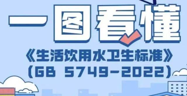 一图看懂《生活饮用水卫生标准》（GB 5749-2022）_腾讯新闻