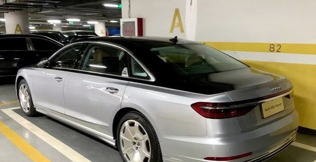 迈巴赫既视感？“奥迪A8L”创始人版现身！售价130万，限量106台_腾讯新闻