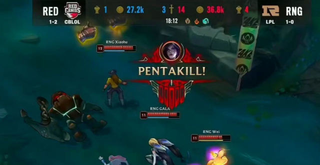 RNG干碎RED打出“玲珑塔”，Gala再次拿下五杀，MSI重赛成笑话_腾讯新闻