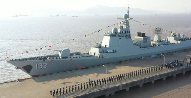 133包头号驱逐舰服役，25艘052D系列舷号和舰名，以及所在的舰队_腾讯新闻