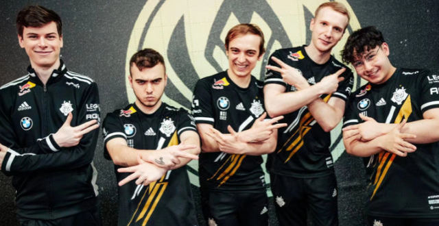 G2击败RNG之后，和RNG空座椅碰拳，现场观众嗨了，北枫：整活战队_腾讯新闻