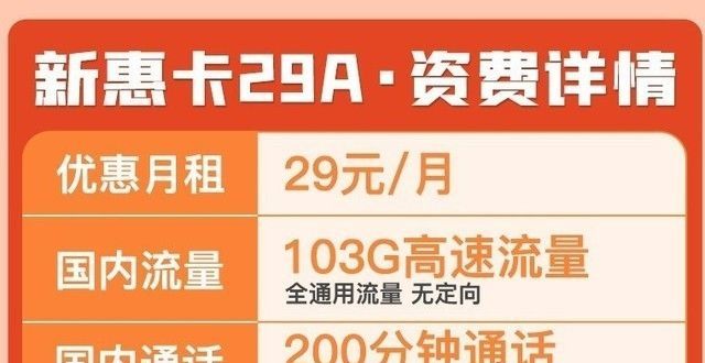 原59月租现仅29 中国联通103G＋200分钟通话半价！_腾讯新闻