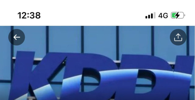 日本运营商 KDDI 移动通信在全国范围发生故障_腾讯新闻