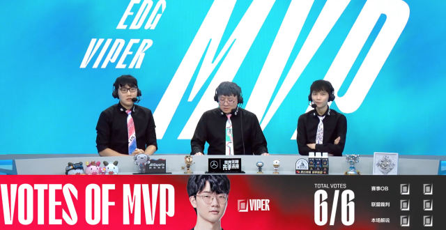 MVP投票再受质疑，解说小伞赛后被冲：想给meiko，却投viper？_腾讯新闻