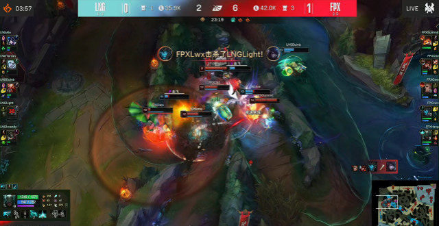 LPL夏季赛速报：FPX状态升温横扫LNG，369纳尔出师成功，力克RA_腾讯新闻
