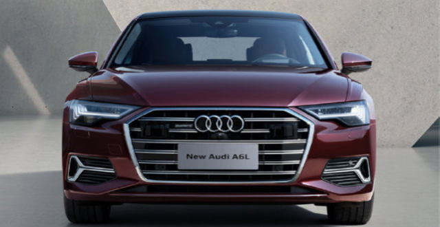 实拍新款奥迪A6L！依旧大哥范？_腾讯新闻