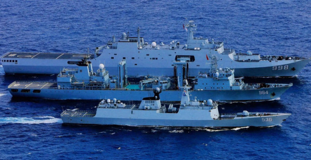 522资阳舰低调服役，追加20艘054A型护卫舰，有望在近年内正式成军_腾讯新闻