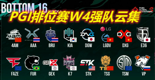 PGI排位赛W4：四场比赛结束4AM位列倒数第三，GODV直接破防！_腾讯新闻