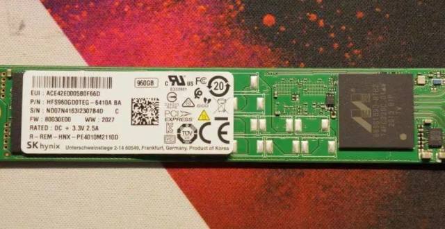 【八测】海力士好像真的翻身了。海力士PE4010 960G评测_腾讯新闻