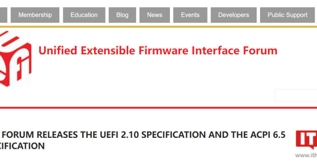UEFI 2.10和ACPI 6.5 规范发布_腾讯新闻