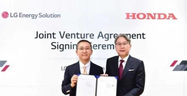本田与LG能源成立合资公司 将在美国建厂/年产40GWh_腾讯新闻