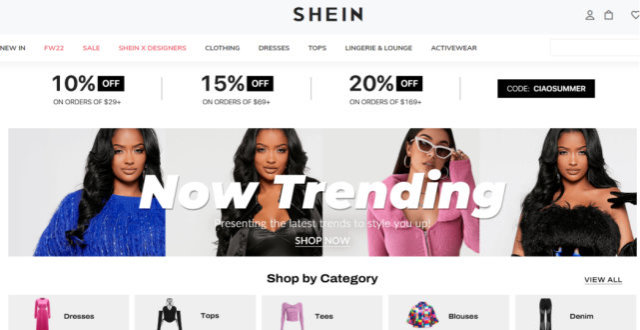 SHEIN半年销售额1107亿，直面拼多多的“腹地包抄”_腾讯新闻