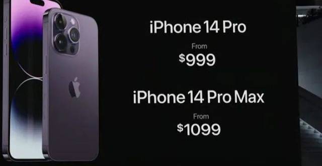 最新！苹果发布iPhone 14，售价5999元起，Pro刘海变“灵动岛”，发布会还有这些新品｜早报_腾讯新闻